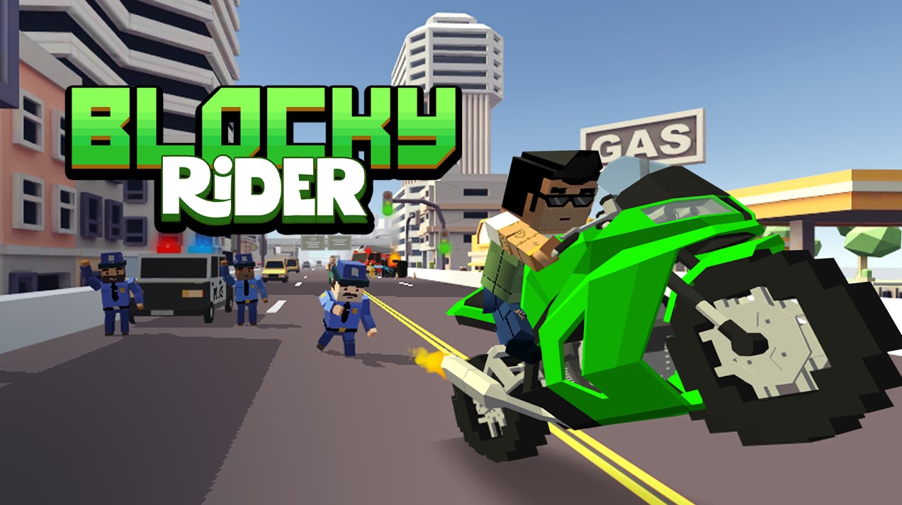Blocky Rider - Play Online